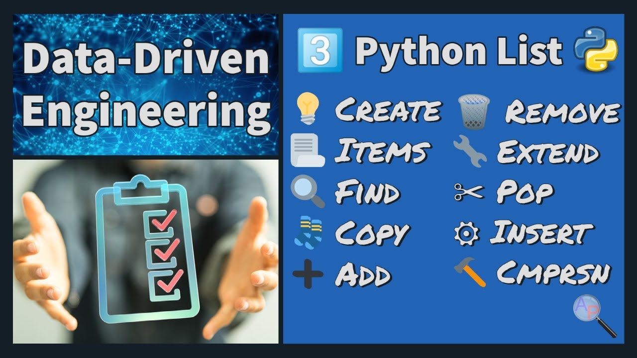 Python List for Data-Driven Engineering