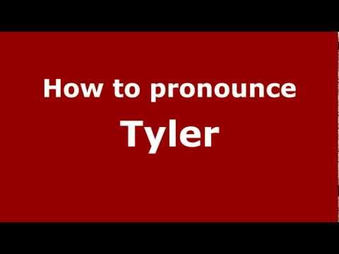 How to Pronounce Tyler - PronounceNames.com