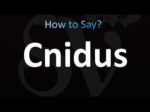 How to Pronounce Cnidus (correctly!)