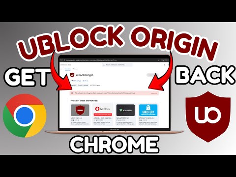 How To Get Back uBlock Origin Extension On Chrome Browser (2025) | Install uBlock Origin Extension