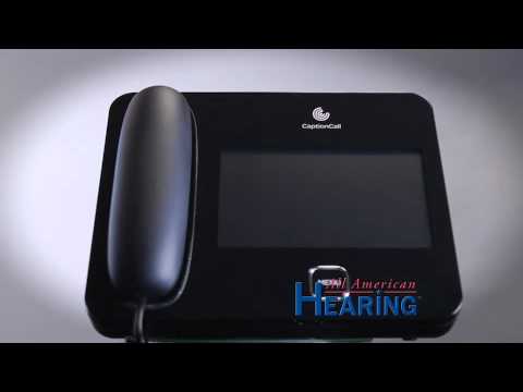 CaptionCall Phone From All American Hearing