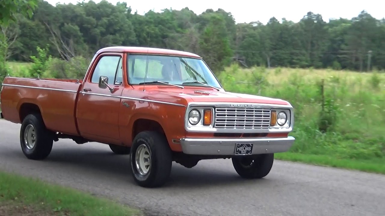 1978 Dodge D150 POWERWAGON SURVIVOR!!!  Video 2
