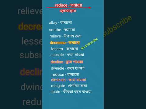 the synonym of reduce,, #trending #viralshorts #shorts #viral #english