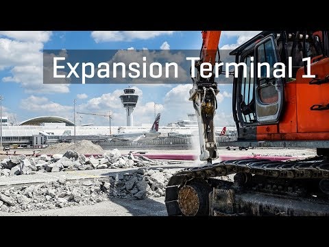 Expansion Terminal 1: Deconstruction western apron | Munich Airport