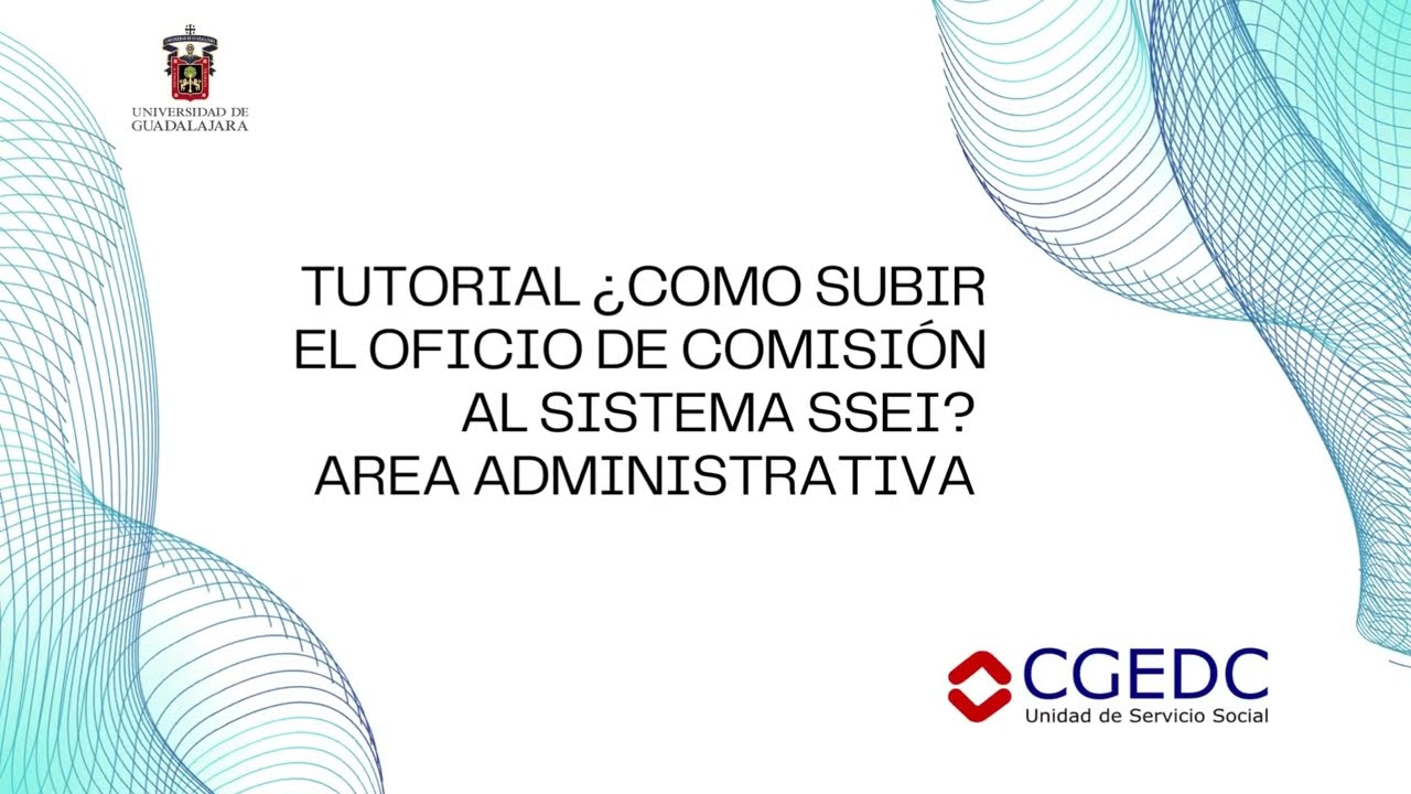 TUTORIAL OFICIO DE COMISION AREA ADMINISTRATIVA