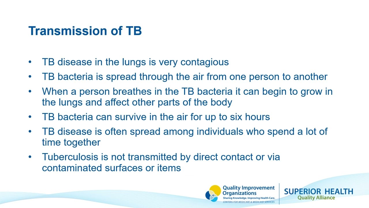 Tuberculosis (FLF) - Superior Health Quality Alliance