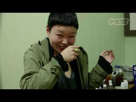 Korean traditional Tongsul Feces wine and beverage