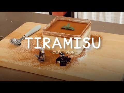 Tiramisu | Cafe vlog