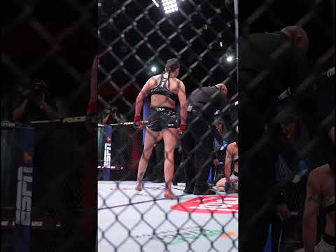 FIRST FINISH OF 2025 😤 #UFCVegas101