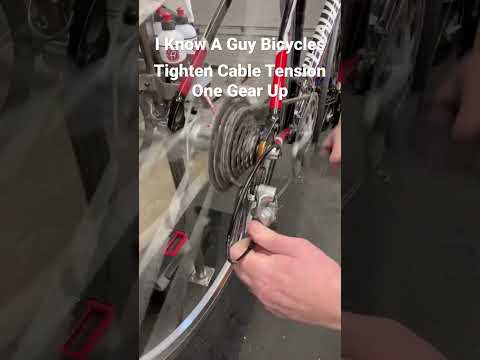 Adjusting Cable Tension Shimano Ultegra Derailleur barrel adjuster #shorts #bike #shimano