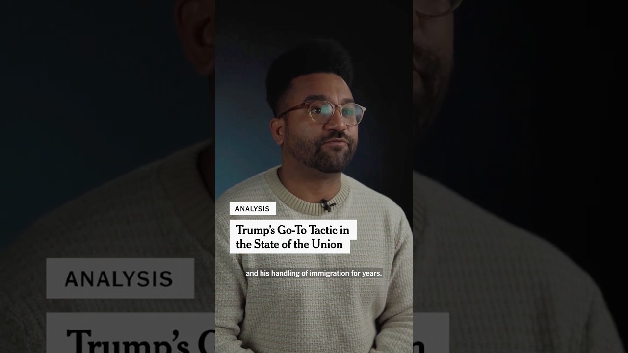 Trump’s Go-To Tactic in the State of the Union