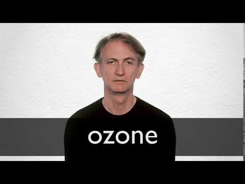 How to pronounce OZONE in British English