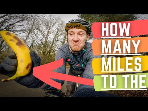 HOW MANY MILES CAN I CYCLE ON A BANANA 🍌