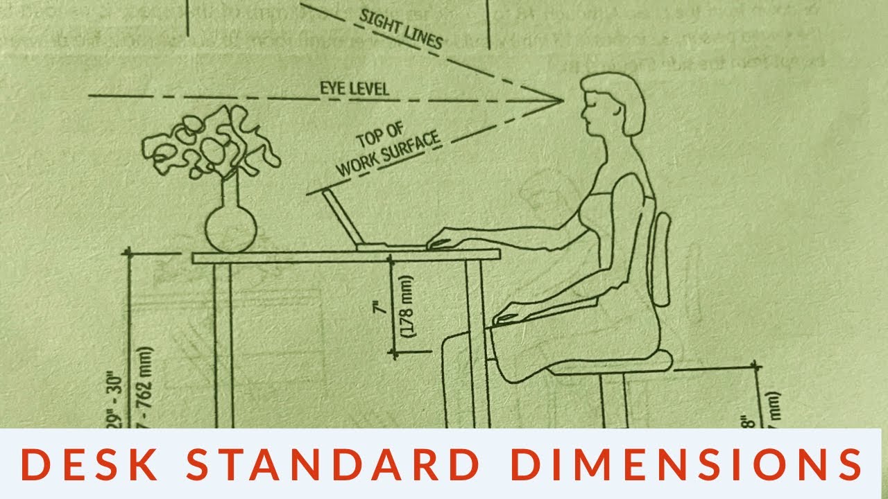 Desk Standard Dimensions