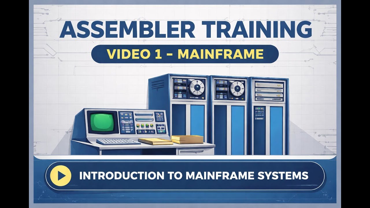 Mainframe Assembler Programming (Part1) | HLASM |  Assembler Training