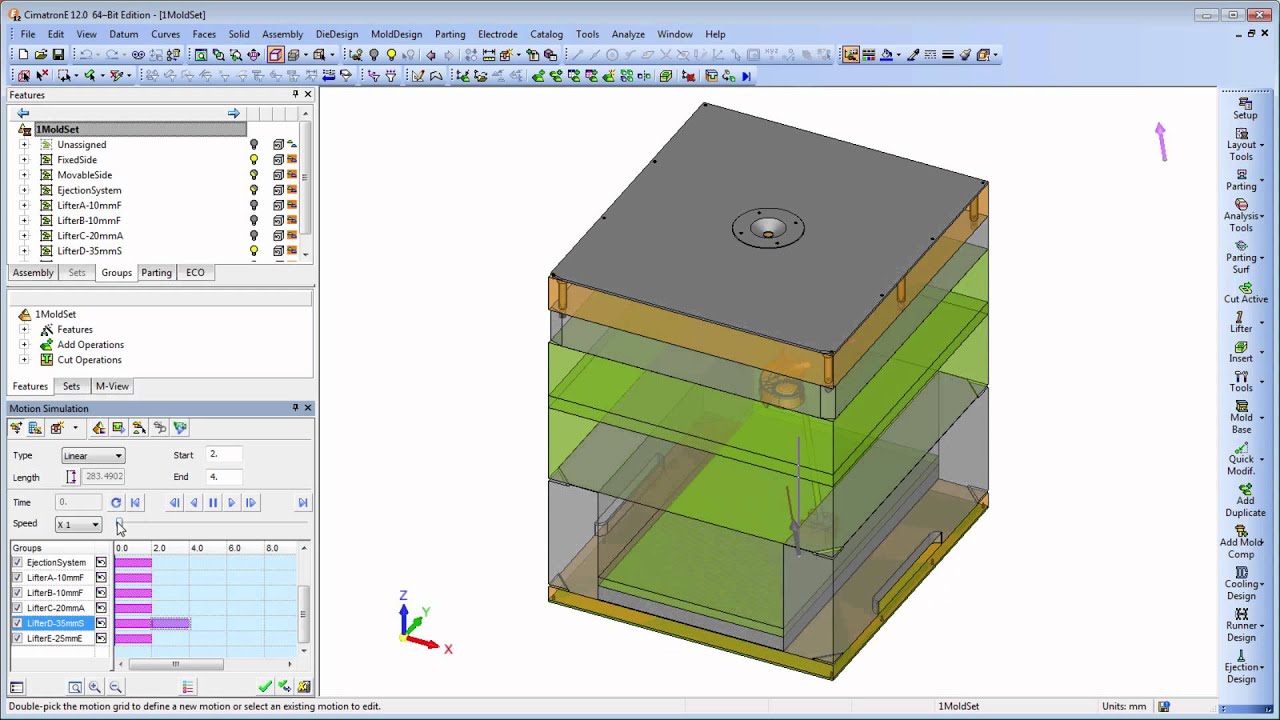 CimatronE 12 Highlights - Motion Simulation