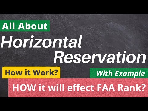 Horizontal Reservation - Kya Hota Hai? || How it Will Effect Your Selection ||