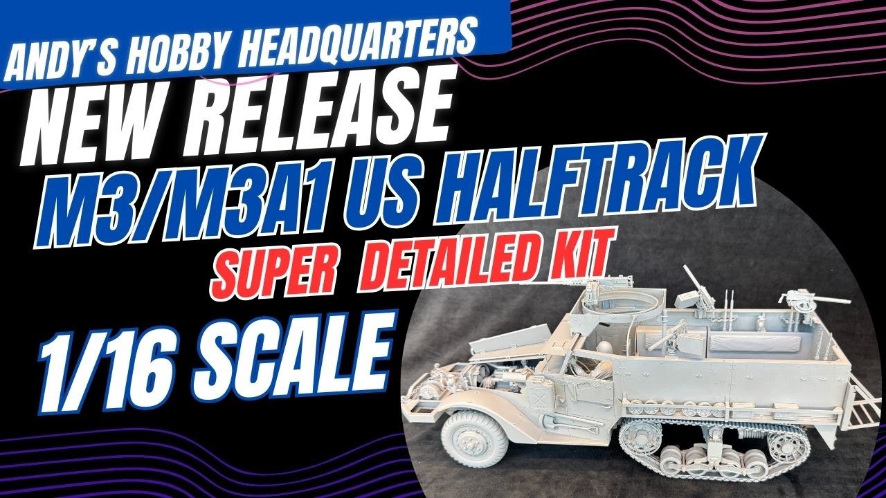 1/16 Andy's M3 Halftrack - Armor/AFV - KitMaker Network