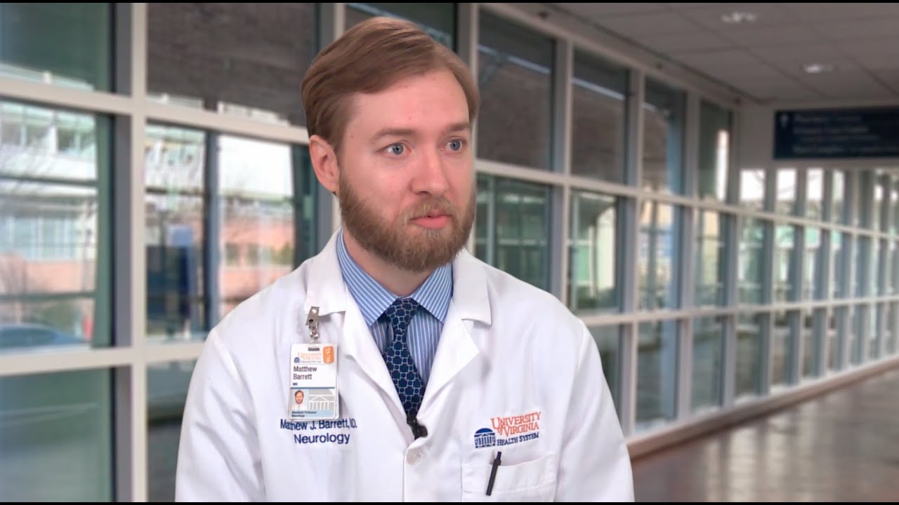 Meet UVA Neurologist, Dr. Matthew Barrett