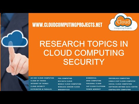 Research Topics in Cloud Computing Security | PhD Research Topics in Cloud Computing Security