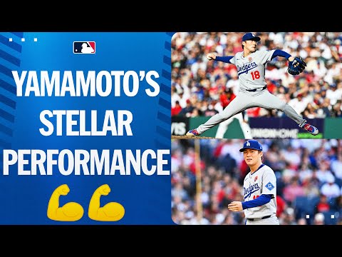 Yoshinobu Yamamoto SHOWED OUT in Cleveland! 😮💨 | 山本由伸ハイライト