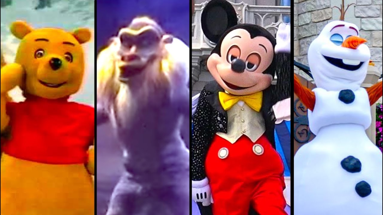 MyDisneyFix | Evolution of Talking Disney Characters | Articulated ...