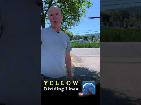 Knowing What Yellow Dividing Lines Mean to Stay Safe