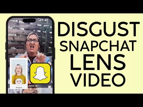 How to Find the VIRAL Filter Disgust on Snapchat | Tiktok Trending Video 2023
