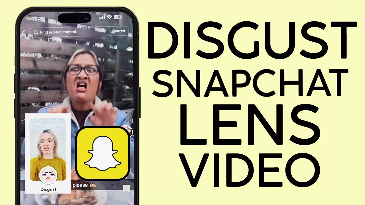 How to Find the VIRAL Filter Disgust on Snapchat | Tiktok Trending Video 2023