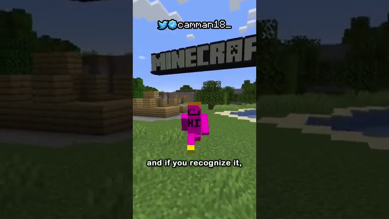 the minecraft tutorial world had a secret...