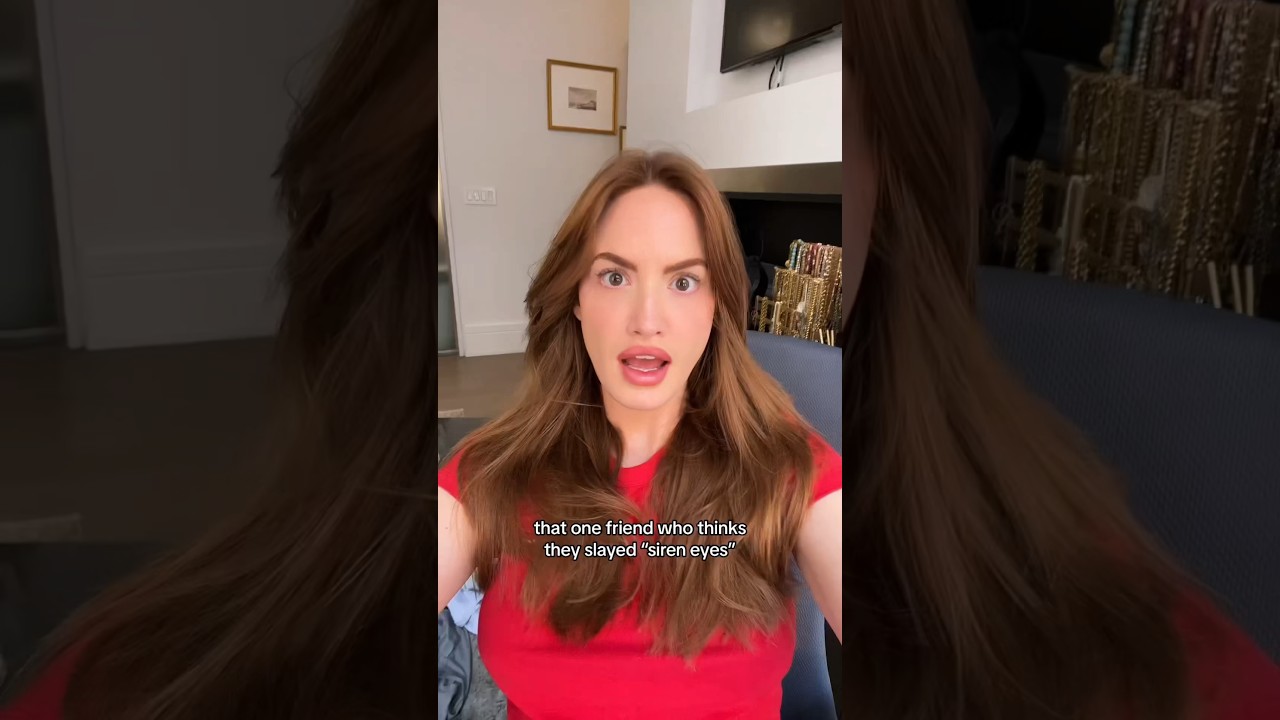 I’m that friend cuz this is my “siren eyes”