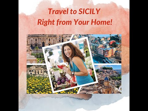 NOIAW Live Stream: Travel to Sicily Right from Your Home with Allison Scola!