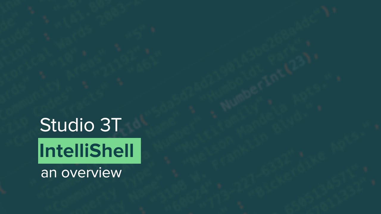 How to Query MongoDB | Studio 3T How to Query MongoDB | Studio 3T