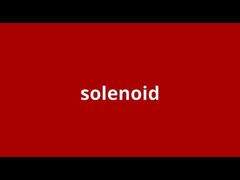 what is the meaning of solenoid