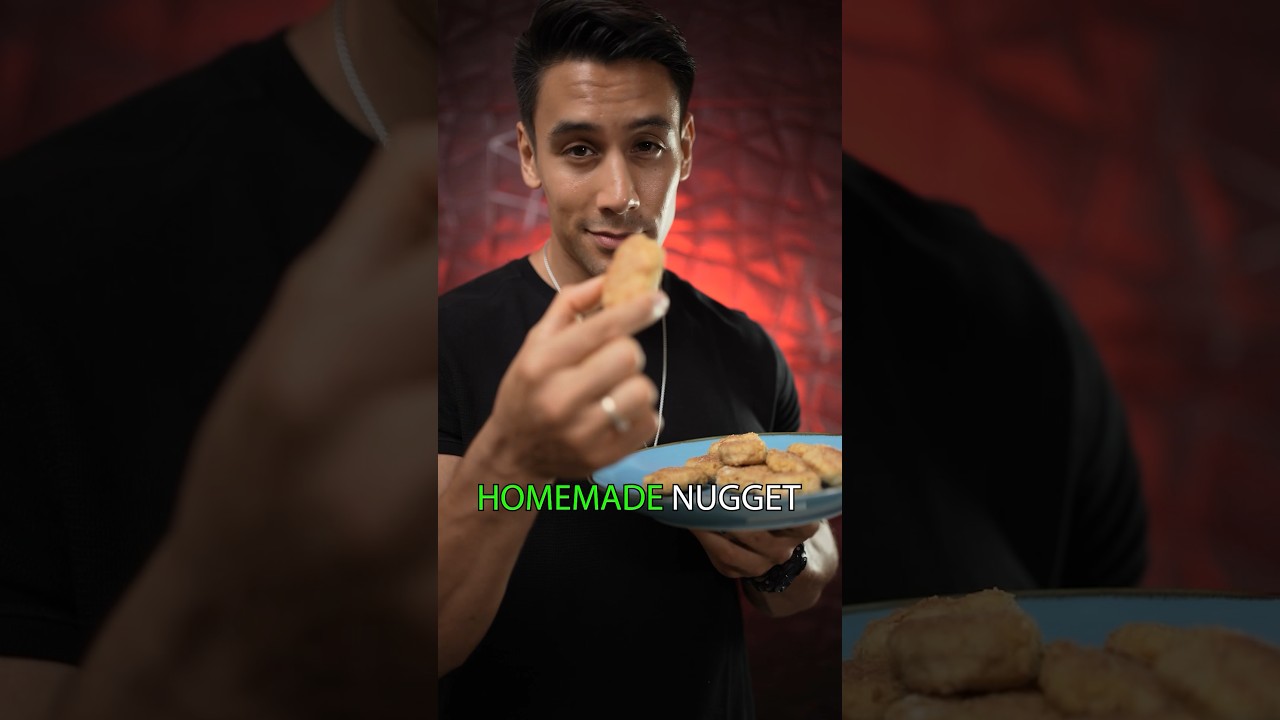 HIGH-PROTEIN AND HEALTHY CHICKEN NUGGET ✅ ALSO SUITABLE FOR KIDS