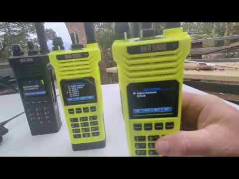 Navigating the BKR5000 menu, plus extras