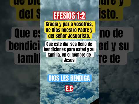 EFESIOS 1:2 LA PAZ DE CRISTO SEA CON USTEDES#jesus#youtubeshorts#video#shortsfeed#viral #videos#fé