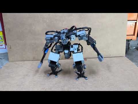 🤖 26 dof Humanoid robot - Anvil ss・ STL File for 3D printing・Cults