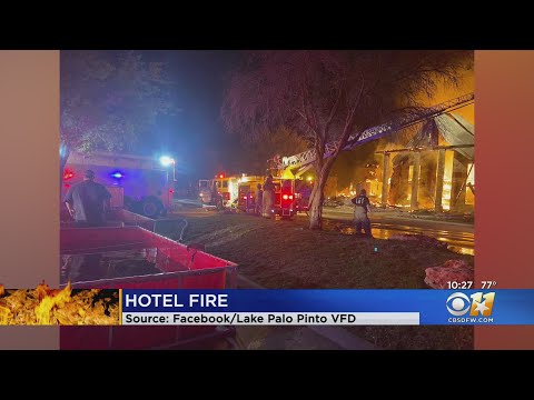 Investigation continues into overnight hotel fire in Palo Pinto County