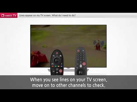 [LG TVs] Troubleshooting Guide For Horizontal Or Vertical Lines On Your LG TV