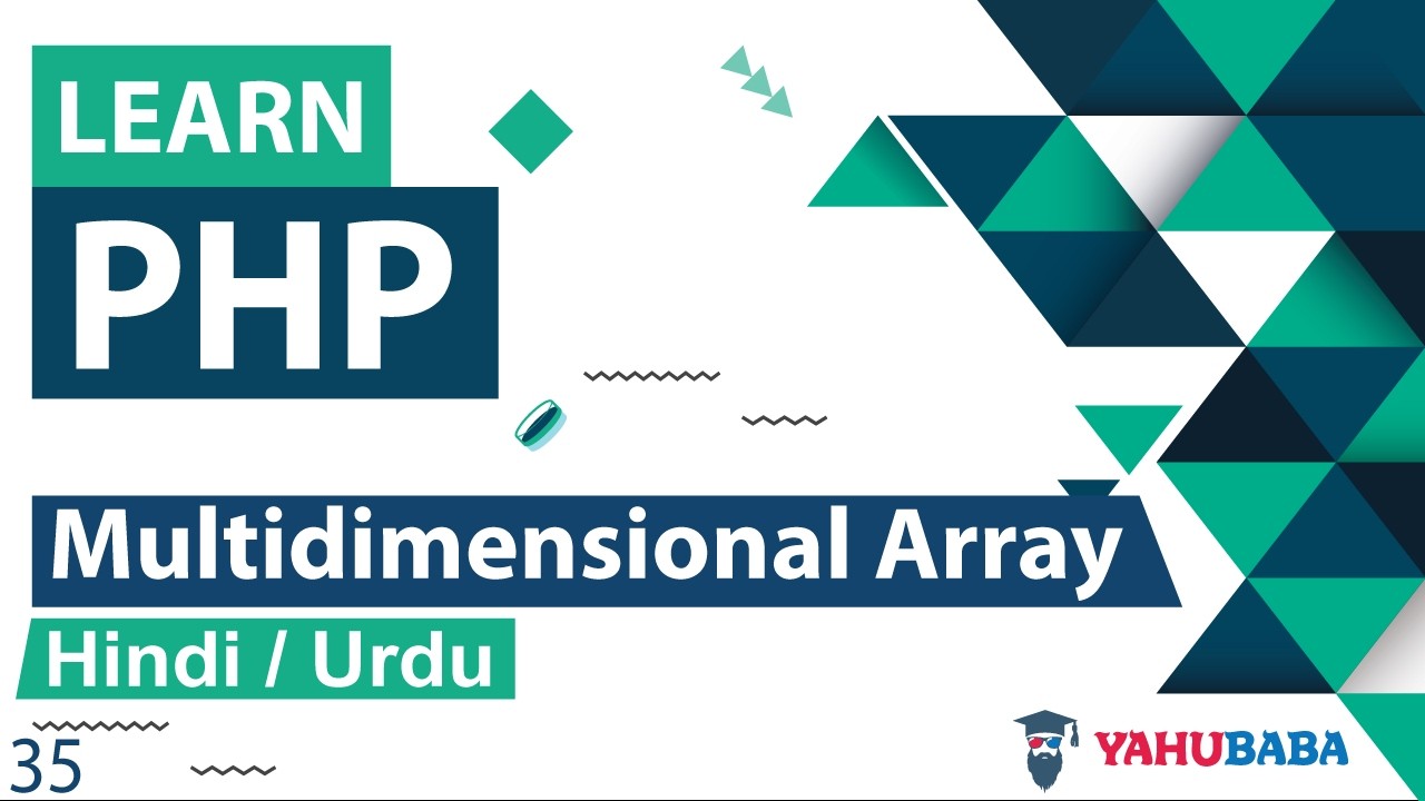 PHP Multidimensional Array Tutorial in Hindi / Urdu