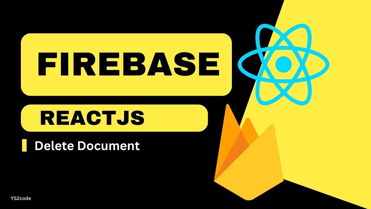 Firebase delete document with React js project | JS
