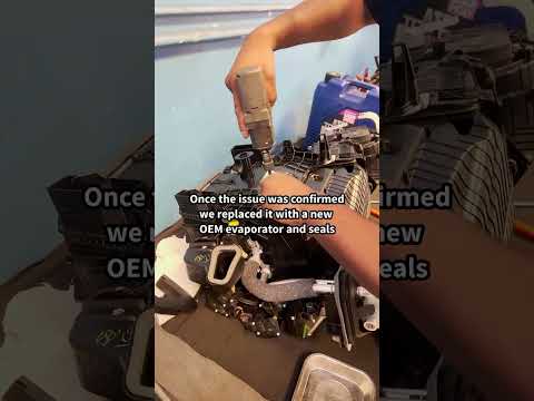 BMW AC Evaporator Repair