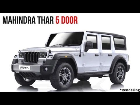 New Mahindra thar 5 door version launch in 2023 | mahindra thar 5door version spied at testing india