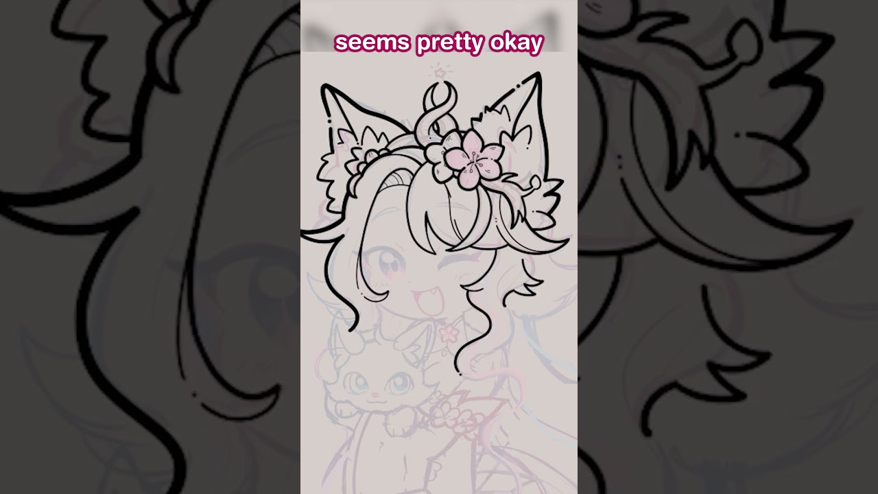 DRAWING a COMMISSION for VSHOJO | SILVERVALE