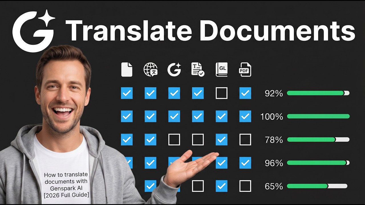 How to Translate Documents with Genspark AI [2026 Full Guide]