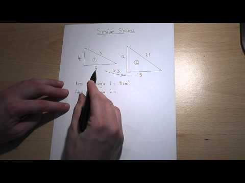 gsce revision - similar shapes and scale factors
