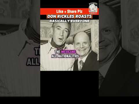 Don Rickles Reveals Why He Roasted Sinatra, Redd Foxx, Sammy & More #VintageComedy #1970s #RatPack