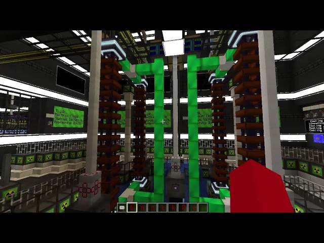 Nuclear Reactor (with tech mods) Minecraft Map