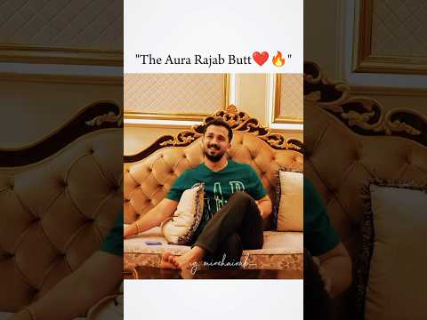 Rajab Butt Swag❤️🔥 | Rajab's Family | #rajabfamily #youtubeshorts #viralvideo #edits #shorts